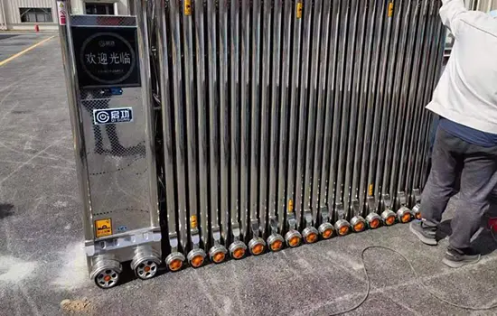 Automatic Retractable Gate QG-G460 - QIGONG-Boom Barrier, Turnstile ...